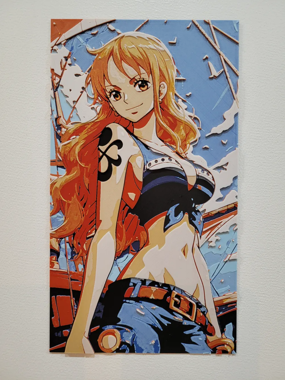 Nami - One piece Hueforge_CM_132x235 by Vincent111 - MakerWorld