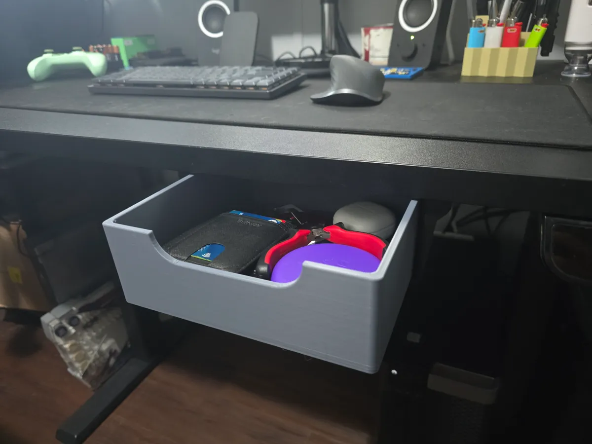 Under Desk Drawer - Free 3D Print Model - MakerWorld
