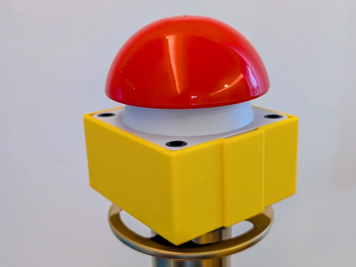 Buzzer Mounting Box | Photobooth Trigger Holder M6 - Free 3D Print ...