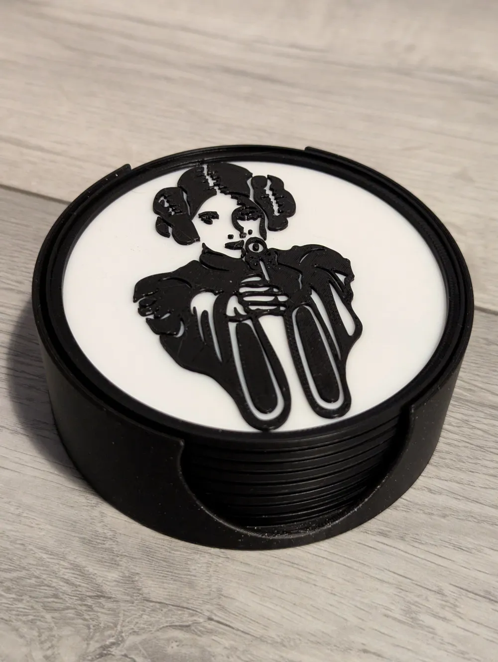 Stackable Coaster Holder by DelPrints MakerWorld: Download Free 3D Models