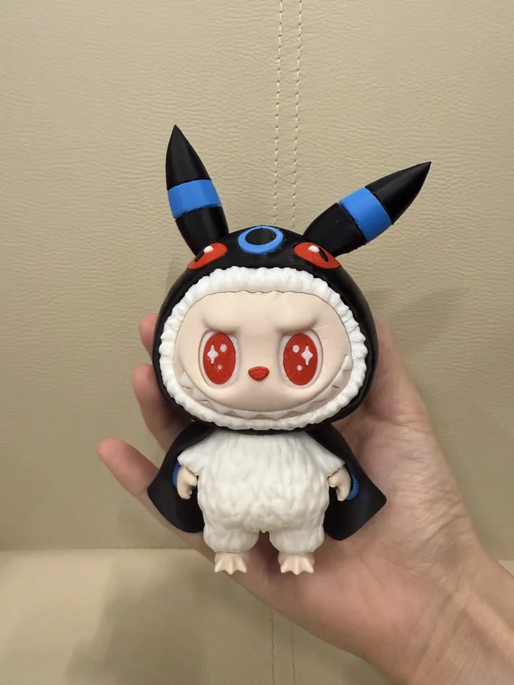 Multi-part Umbreon Labubu (No AMS Needed) by dundun MakerWorld ...