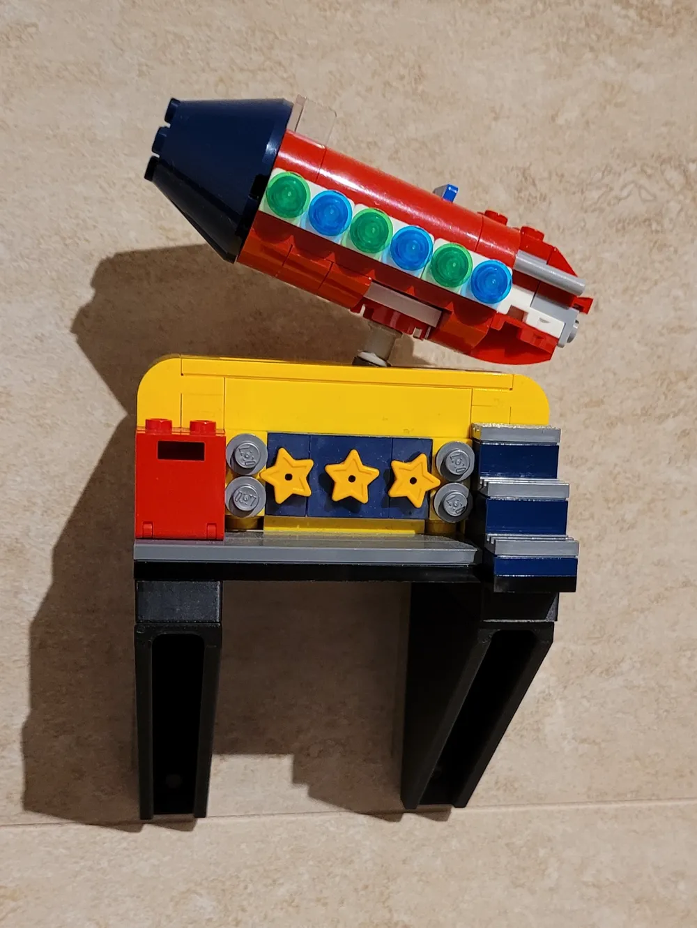 Removable wall brick 4x2 support, for compatible brick sets by Shinjy01 ...