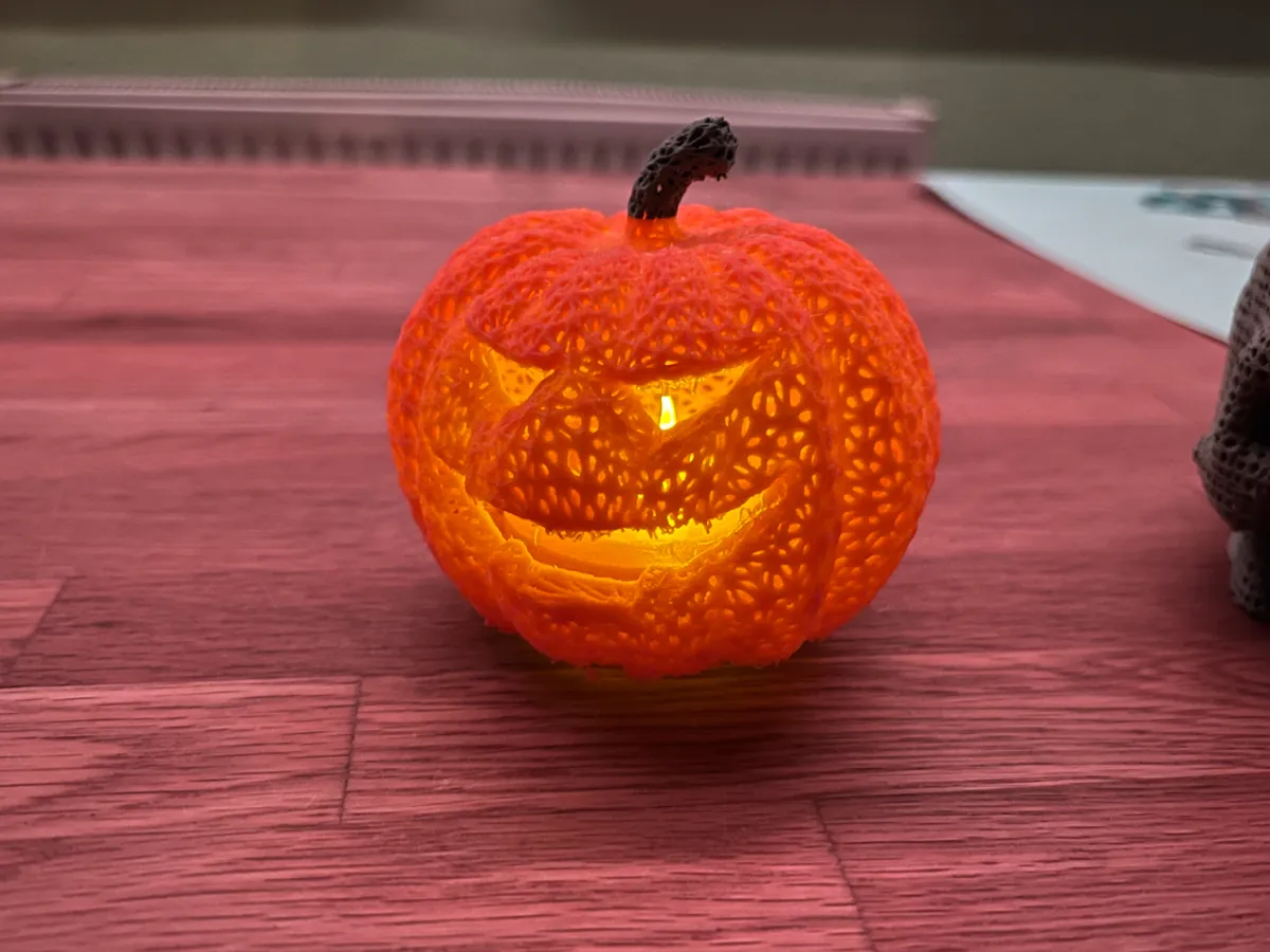 hollow Halloween pumpkin - Free 3D Print Model - MakerWorld