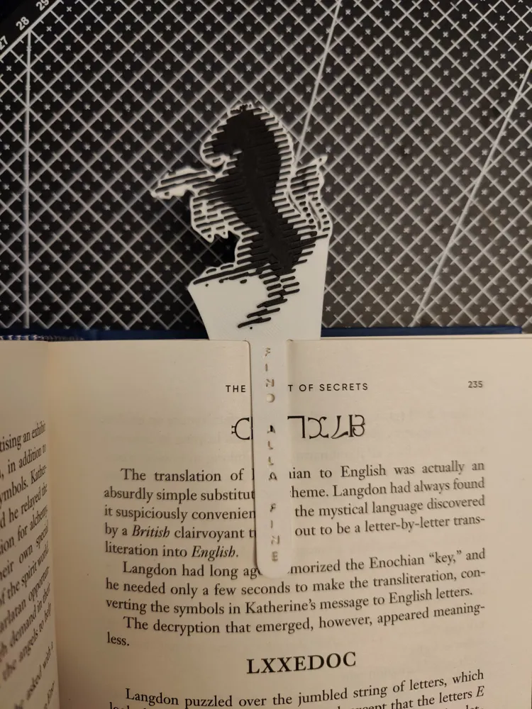 Juventus Zebra Bookmark - Free 3D Print Model - MakerWorld