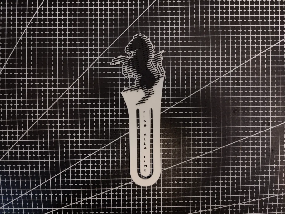 Juventus Zebra Bookmark - Free 3D Print Model - MakerWorld