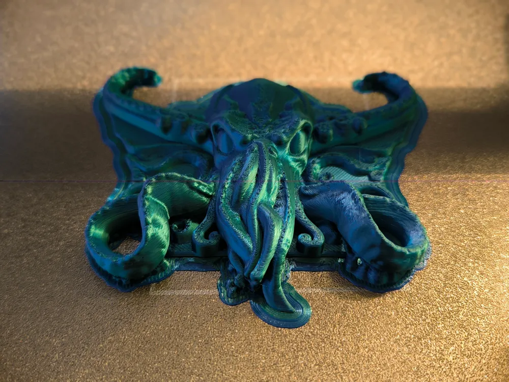 Cthulhu wall Decor by RUMcajzMakerWorld: Download Free 3D Models