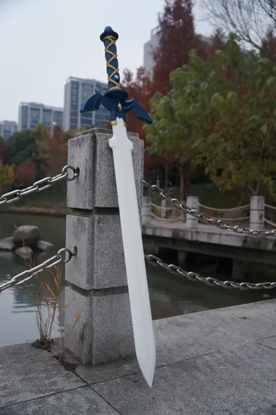 Lightening Zelda Master Sword 100cm by 卡卡 MakerWorld: Download Free 3D ...