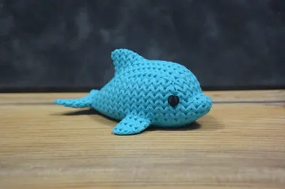 Knitted Dolphin by Smoggy3D MakerWorld: Download Free 3D Models