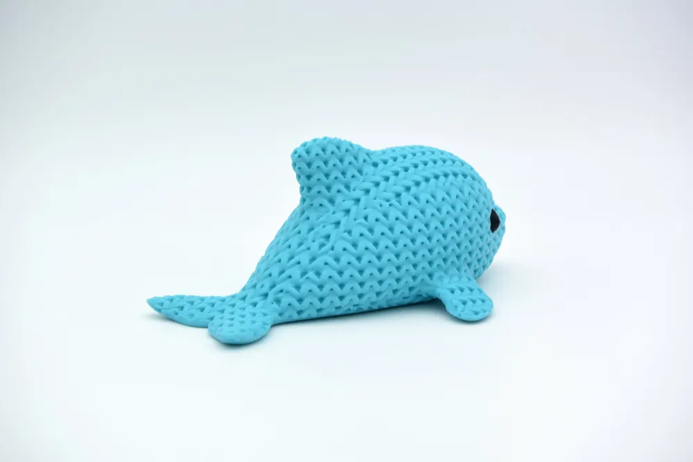 Knitted Dolphin - Free 3D Print Model - MakerWorld