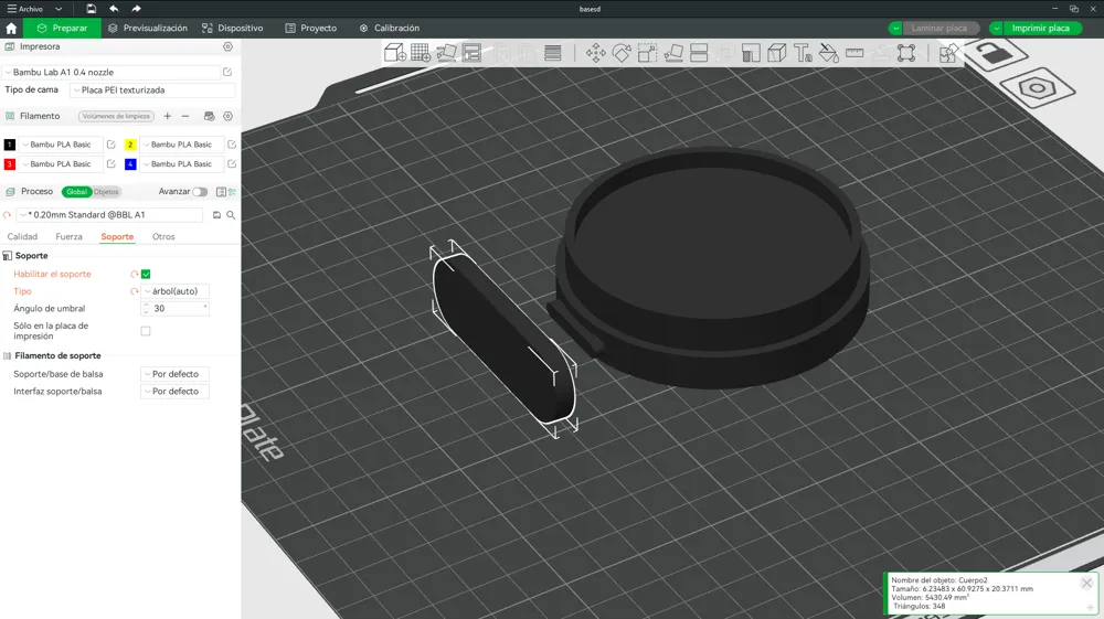 Round Funko Pop base with plate by GeekHeaven - MakerWorld