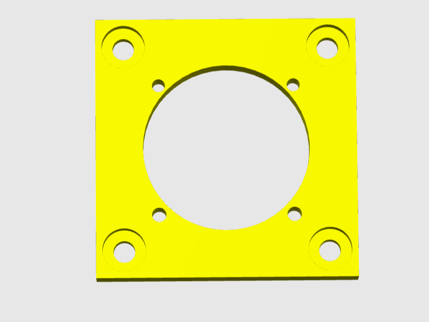 57-42 Stepper Motor Adapter Plate by user_1653331986 MakerWorld ...