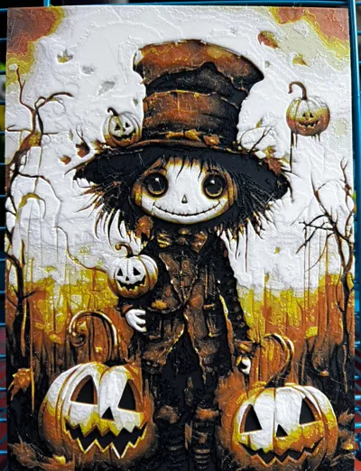 Halloween scarecrow by Shangyu_wang - MakerWorld