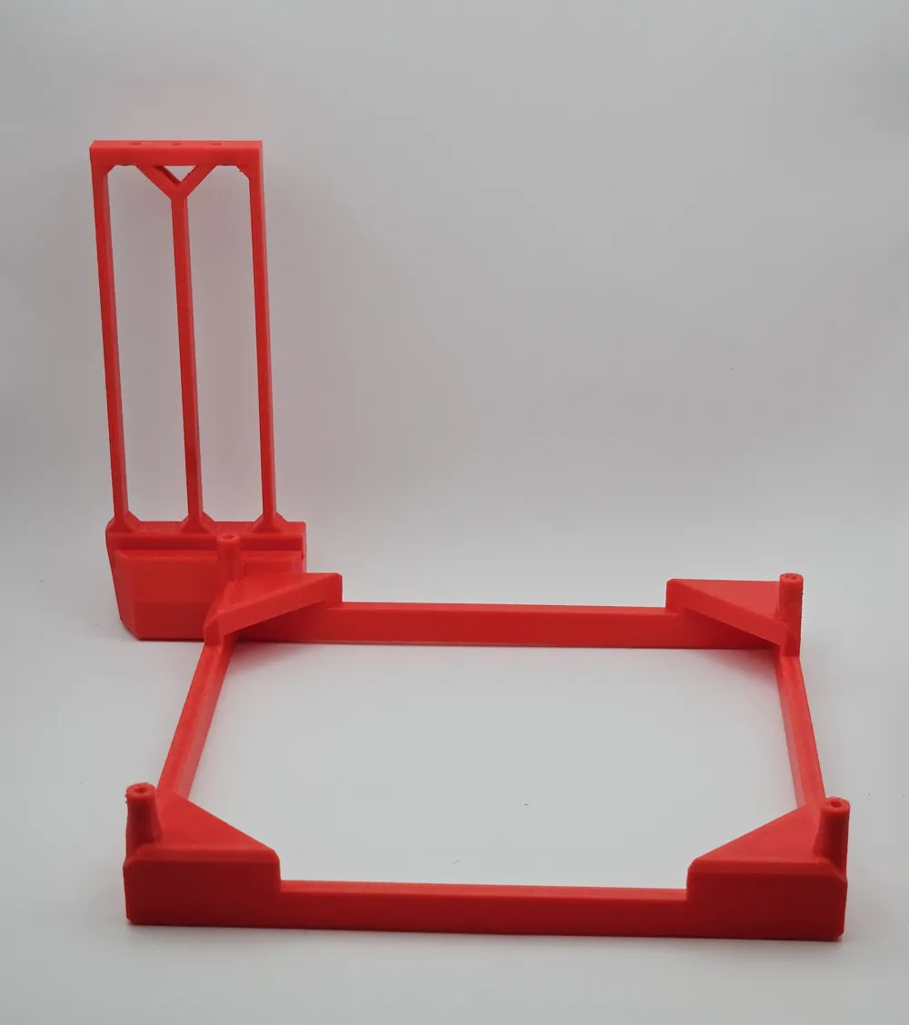 PSU-mounted minimal ITX & mATX open PC frame by bovineblitz MakerWorld ...