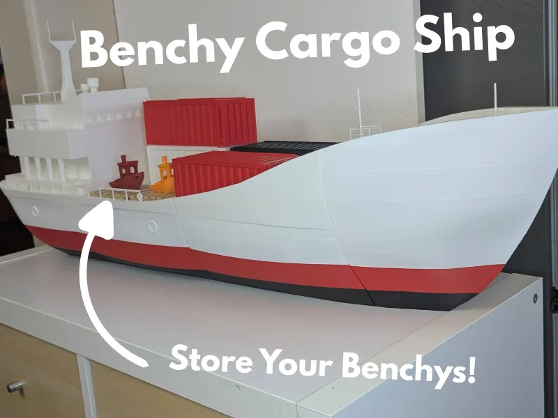 Benchy Cargo Ship - Free 3D Print Model - MakerWorld