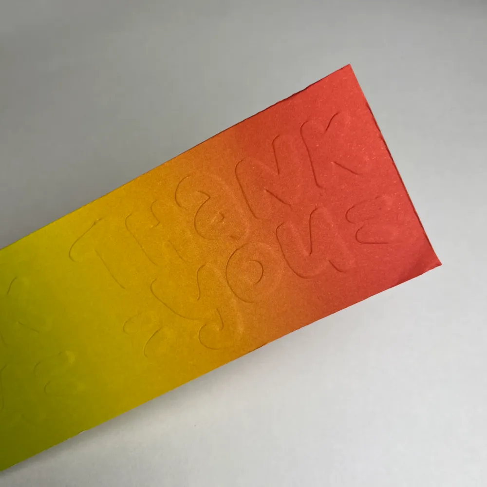 THANK YOU - Business Card Embosser Roller by Makerspace.Online - MakerWorld