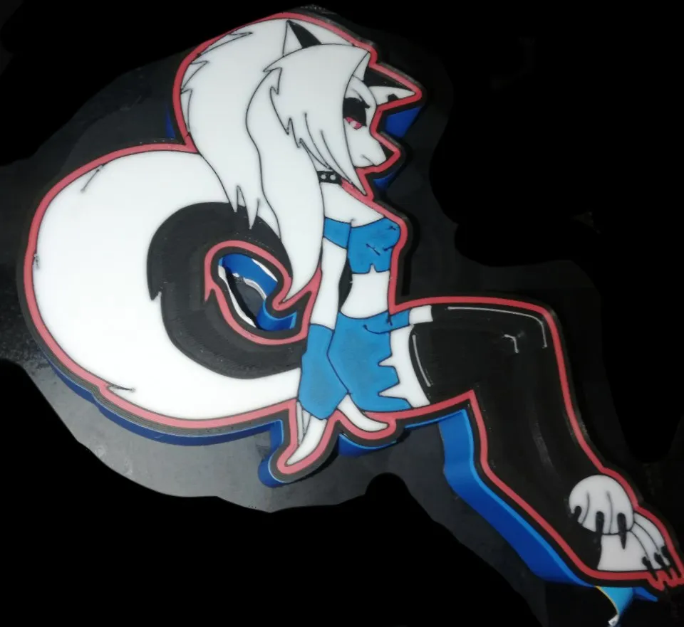 Loona Helluva Boss Lightbox by Alegiro - MakerWorld