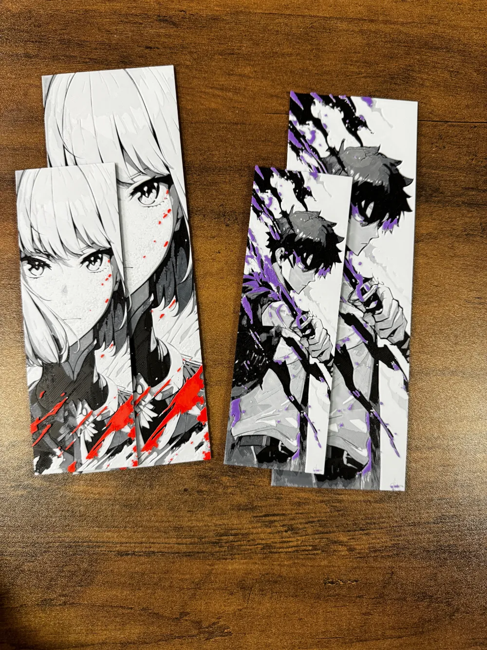 Solo Leveling Bookmark Set – Jin-Woo & Cha Hae by 3D Prints By Vic ...