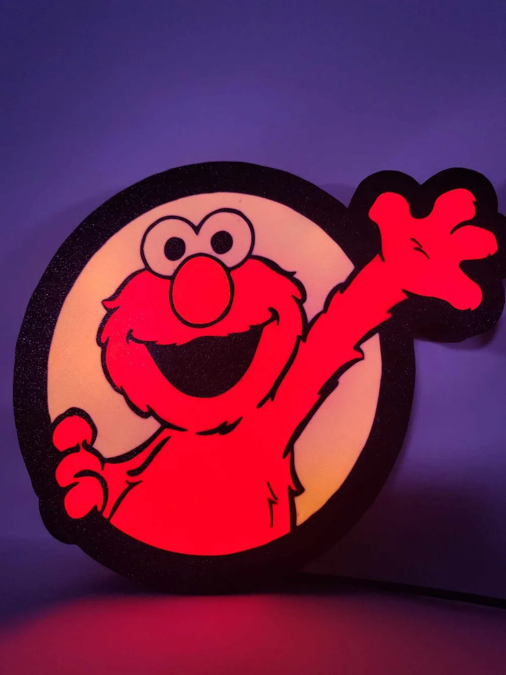 Elmo | LED Nightlight by CC3D MakerWorld: Download Free 3D Models