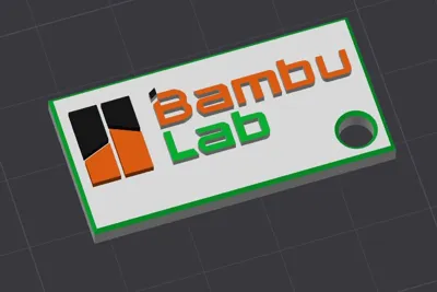 Bambu Lab P1S keychain by nicodeimos - MakerWorld