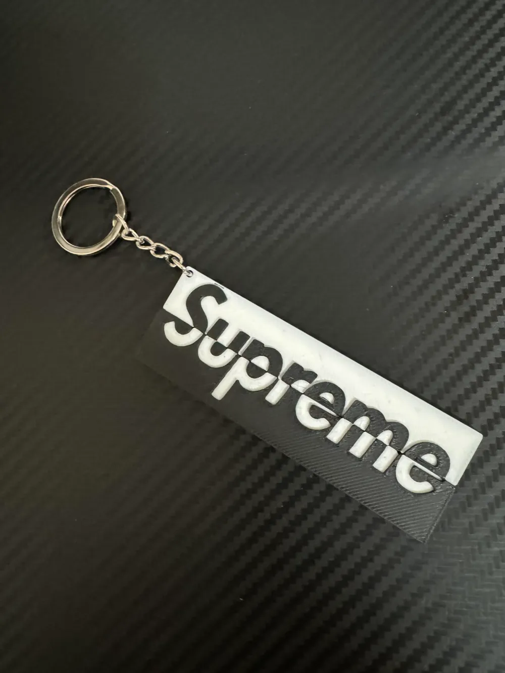 Supreme keychain by 3DPickles - MakerWorld