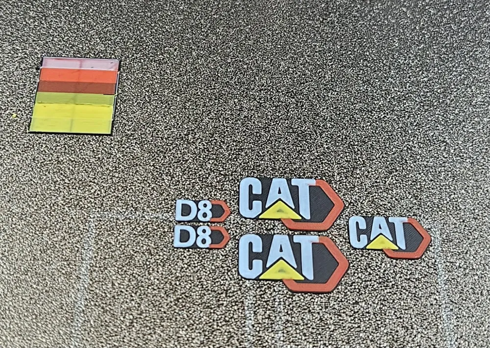 Caterpillar Next Gen Logo – 1/14 Scale - Free 3D Print Model - MakerWorld