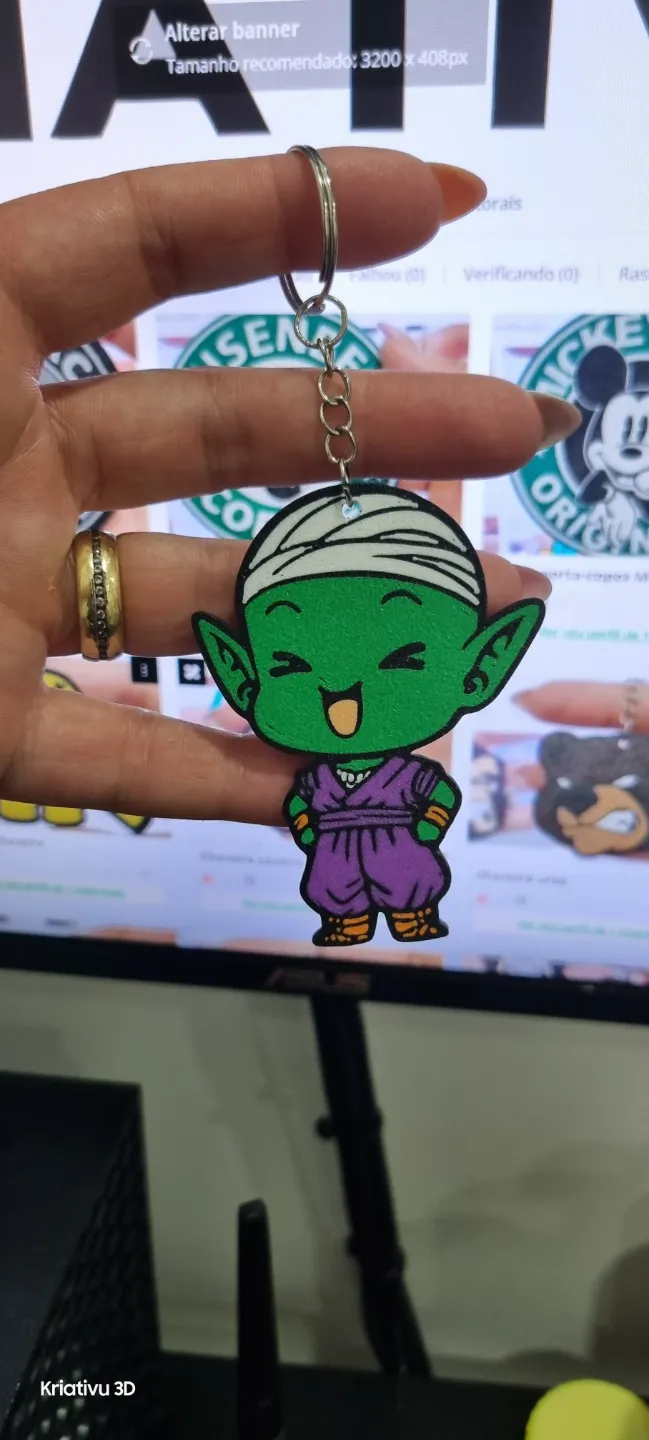 Keychain Piccolo by kriativu 3D - MakerWorld