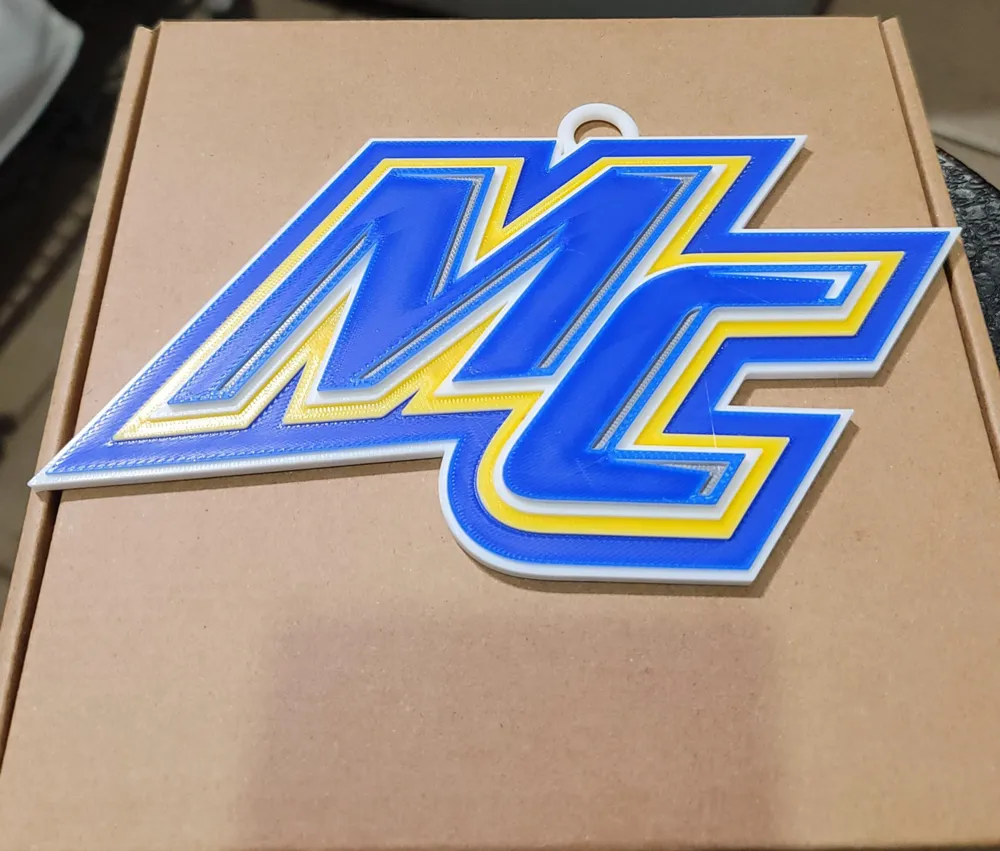 MERRIMACK 3D Logo 180mm series by mercadogarzas - MakerWorld