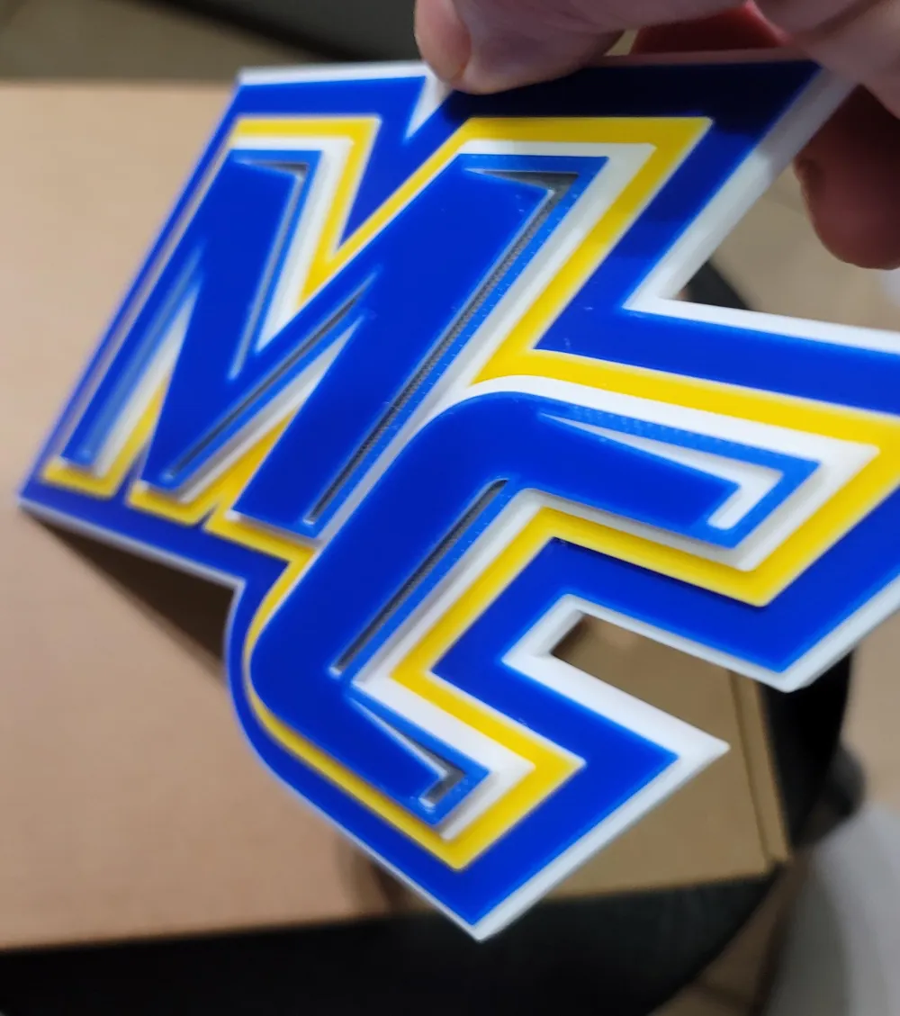 MERRIMACK 3D Logo 180mm series by mercadogarzas MakerWorld: Download ...