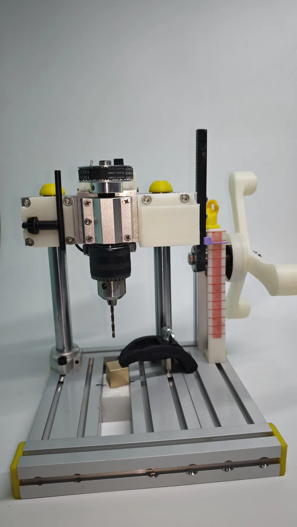 Metal small drill press by 梦想家 MakerWorld: Download Free 3D Models