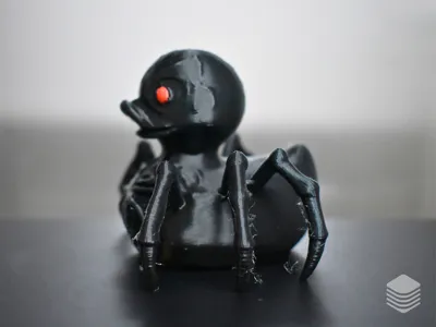 Halloween Spider Duck by The Duck Vault MakerWorld: Download Free 3D Models