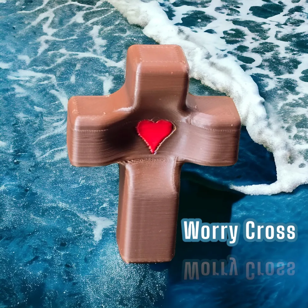 Worry Cross by TKB-3D - MakerWorld