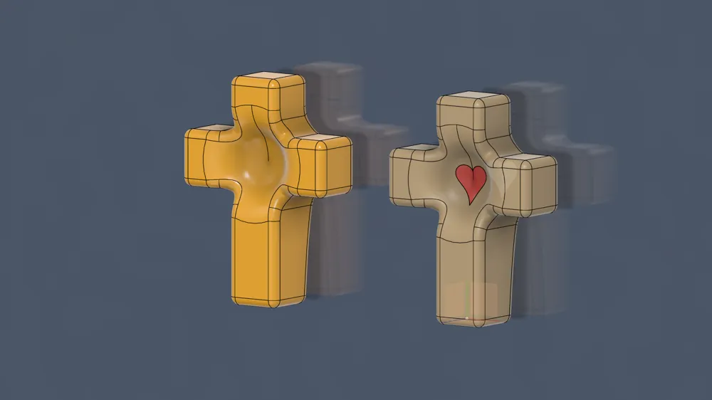 Worry Cross by TKB-3D - MakerWorld