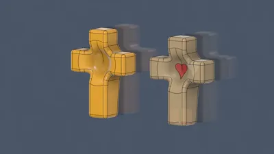 Worry Cross by TKB-3D MakerWorld: Download Free 3D Models