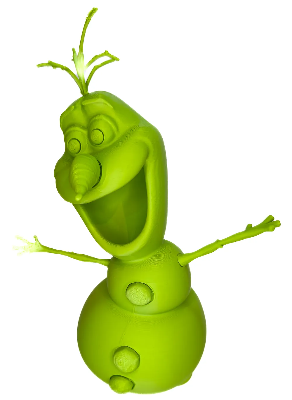 Olaf frozen multipart - Free 3D Print Model - MakerWorld