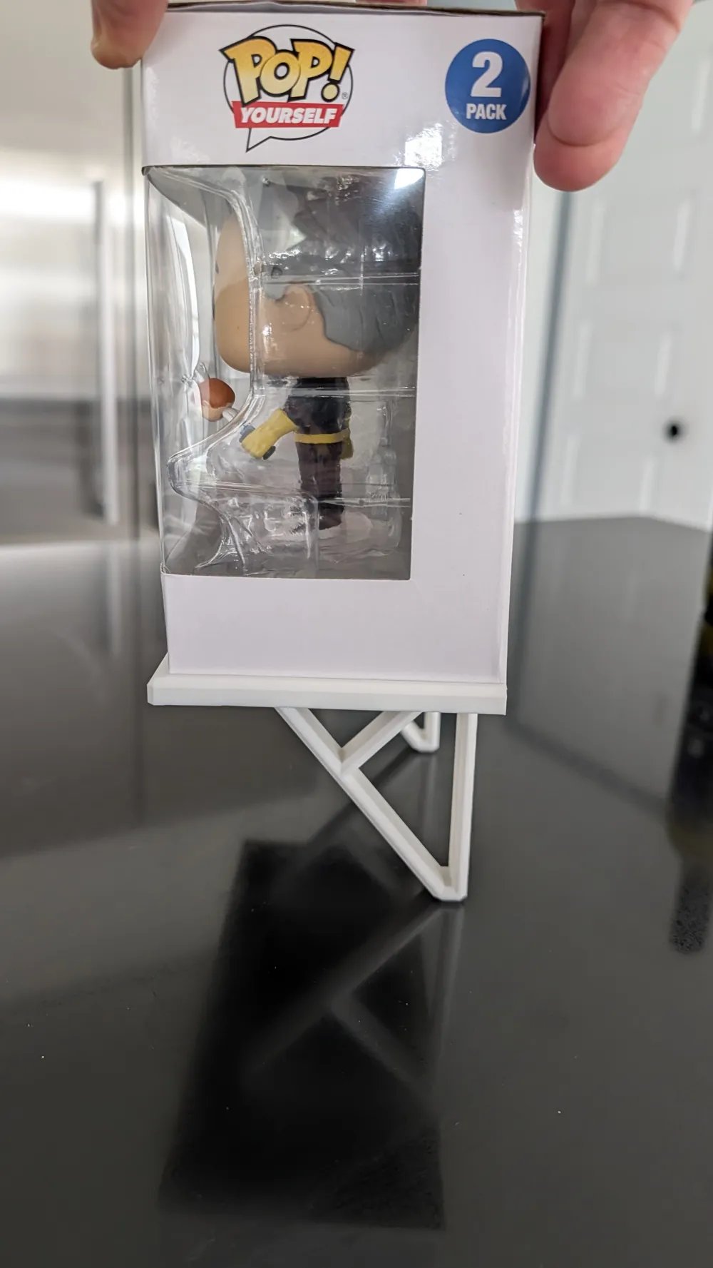 Funko Twin Pack Wall Display Stand - Free 3D Print Model - MakerWorld