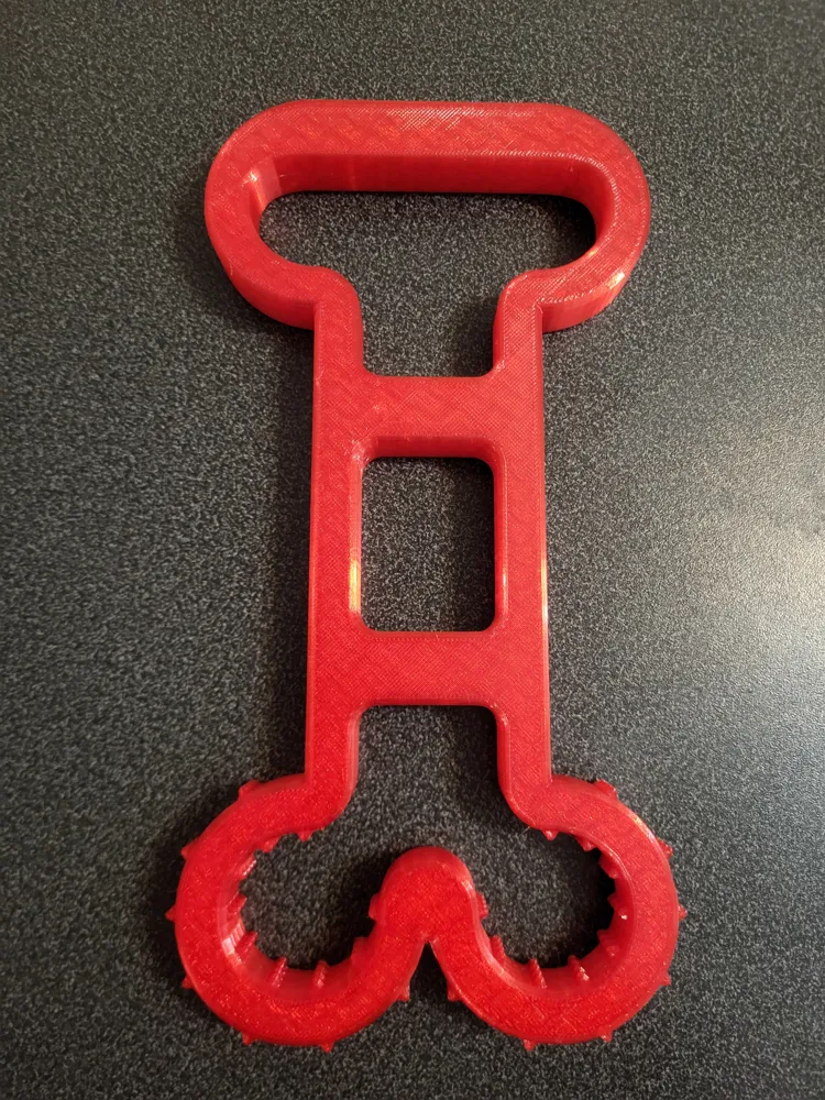 Mega Tug Bone - Dog Toy by Vulcain MakerWorld: Download Free 3D Models