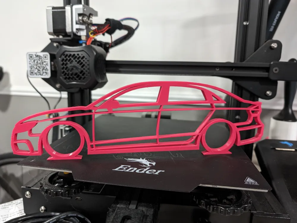Audi A3 Outline by bradbender - MakerWorld