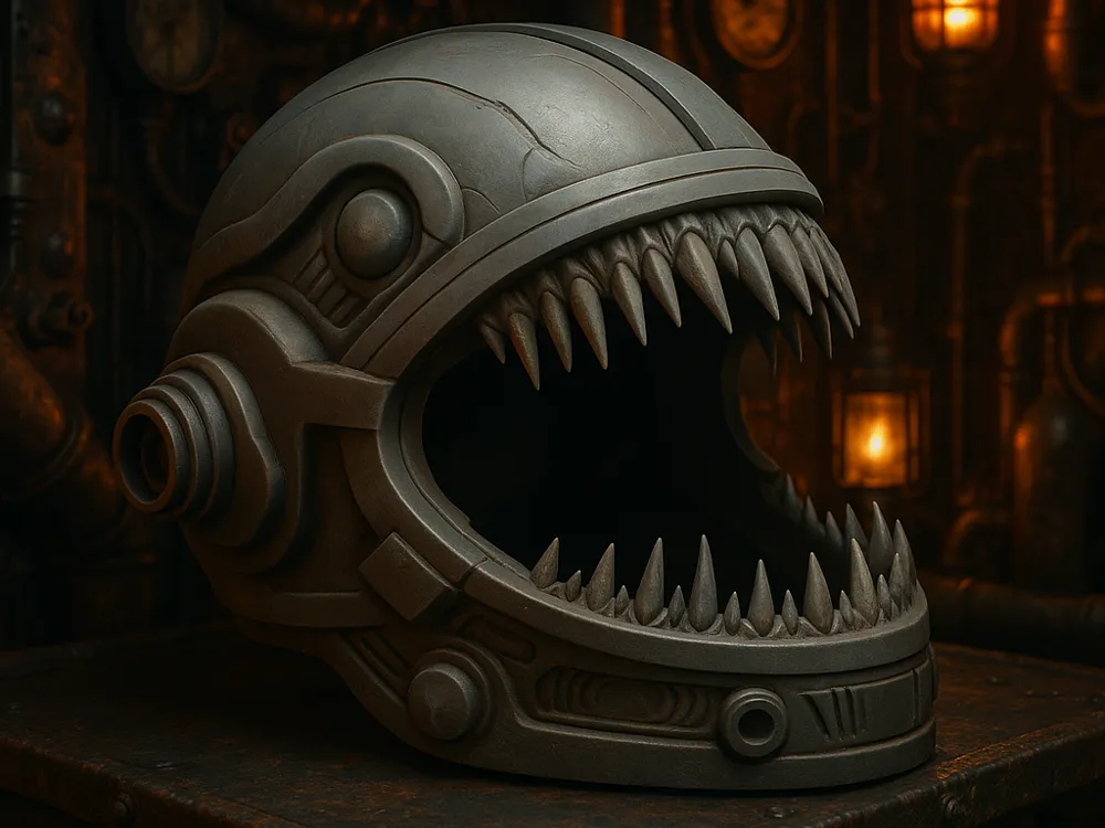 Casque Alien Punk – Masque de Cosplay Horreur Portable - Modèle d ...