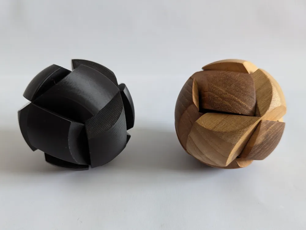 Puzzle - brain teaser ball by Dava MakerWorld: Download Free 3D Models