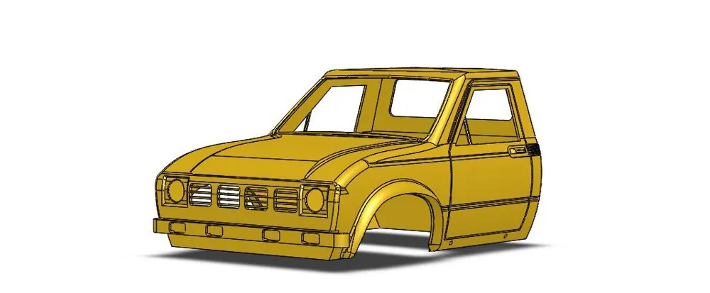 Toyota TF2 Body / cab only rc4wd by RTM_LVFAB MakerWorld: Download Free ...