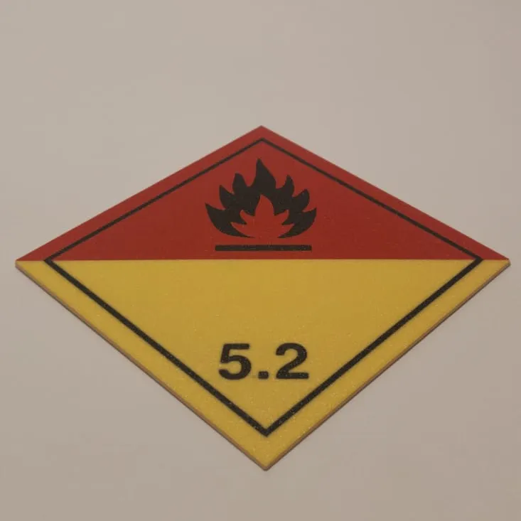 GHS - Organic peroxides (Hazard pictograms) by RiTiSoNo - MakerWorld