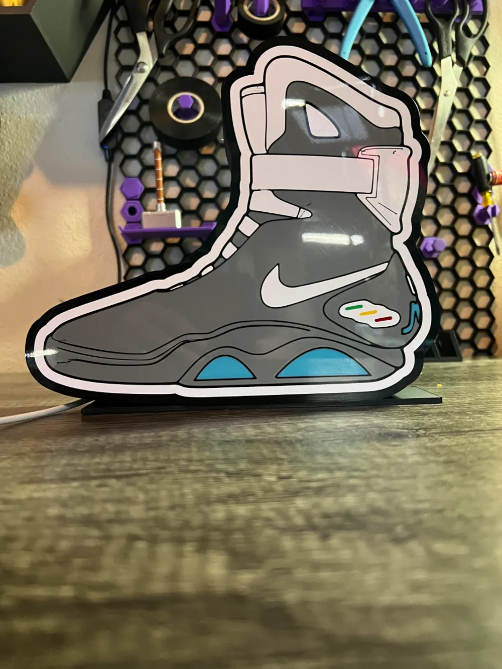 Nike Air Mags LED Lamp by Codyinbody3 - MakerWorld