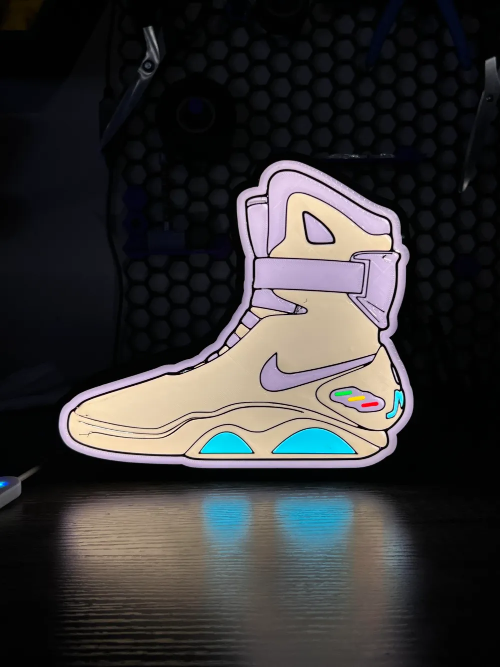 Nike Air Mags LED Lamp by Codyinbody3 - MakerWorld