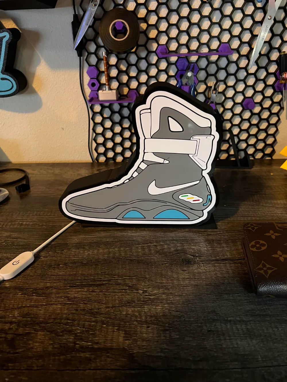 Nike Air Mags LED Lamp by Codyinbody3 - MakerWorld