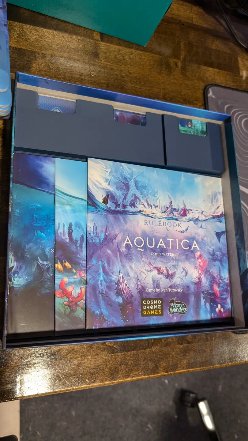 Aquatica Insert w/Cold Waters and Coral Reefs by scuzzy19 - MakerWorld