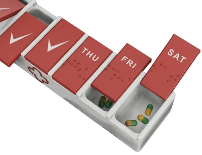 Accessible & Child-Safe Pill Box: Braille for Visually Impaired ...