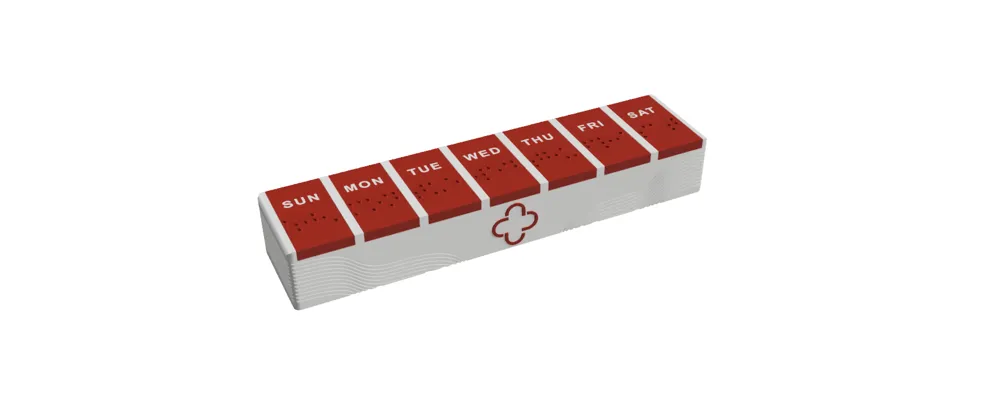 Accessible & Child-Safe Pill Box: Braille for Visually Impaired ...