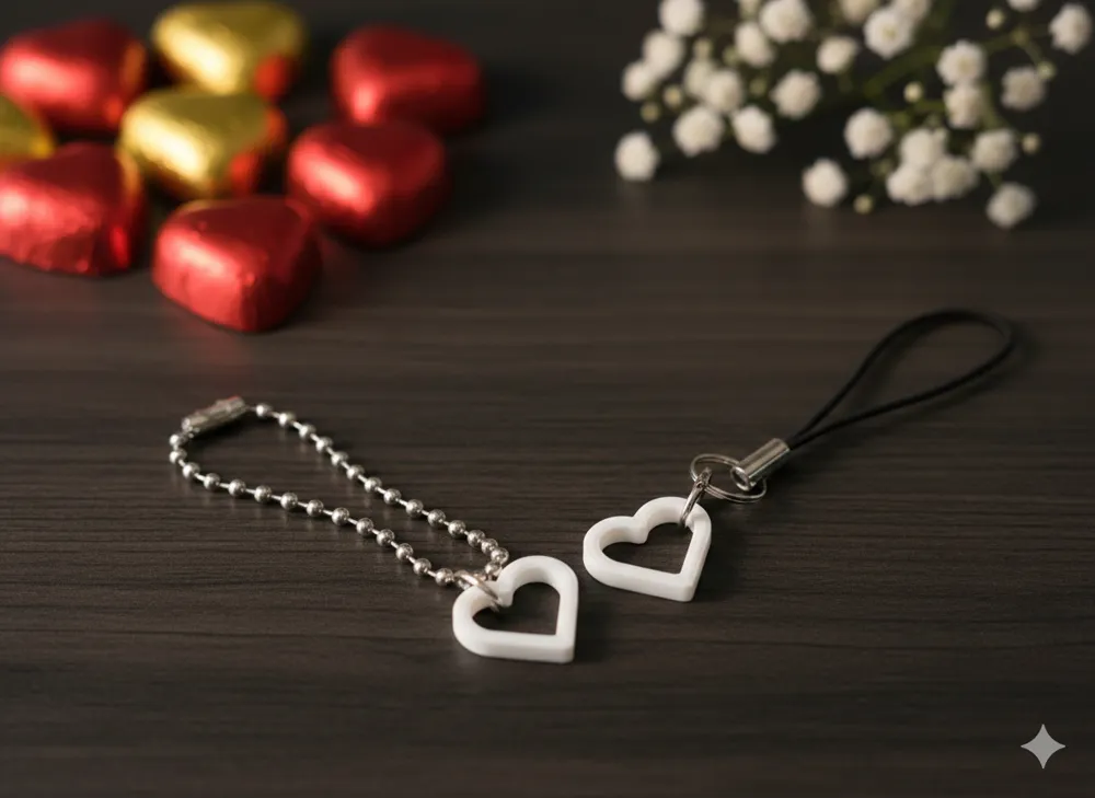 Quick-Print Heart Charms (Valentine's Edition) - Free 3D Print Model ...