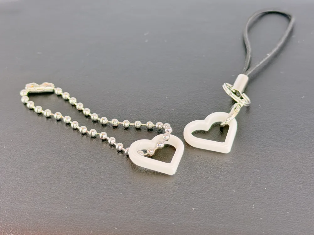 Quick-Print Heart Charms (Valentine's Edition) - Free 3D Print Model ...
