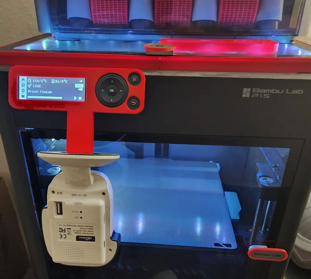 Beagle Camera Mount P1S P1P by Yuro3d - MakerWorld